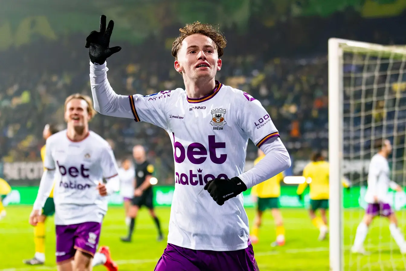 21-årig dansker scorer hattrick i Holland | Tipsbladet.dk