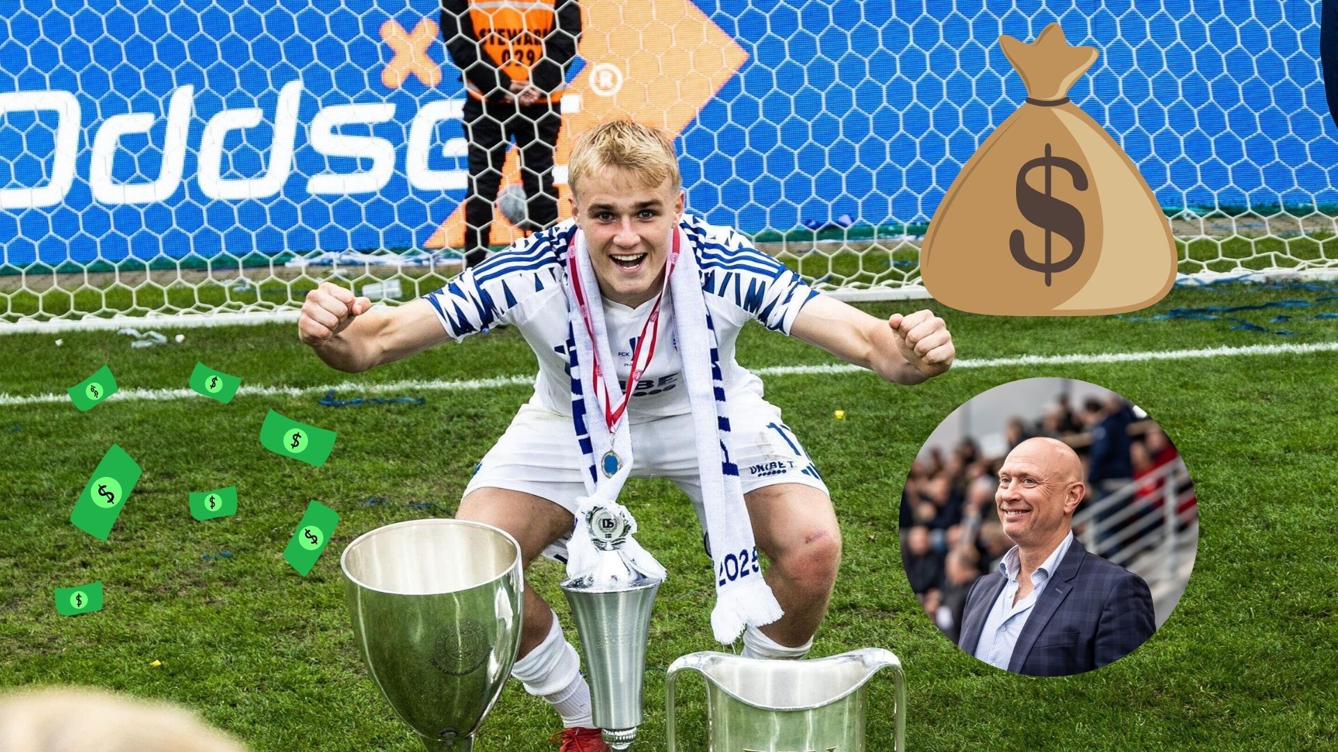 Peter Sørensen tror, FCK vil sælge Victor Froholdt for 30 mio euro