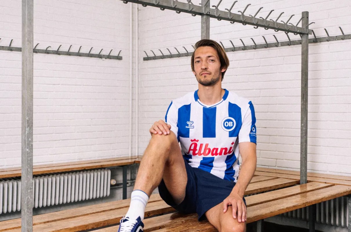 Rasmus Falk gjorde comeback for OB mod AGF