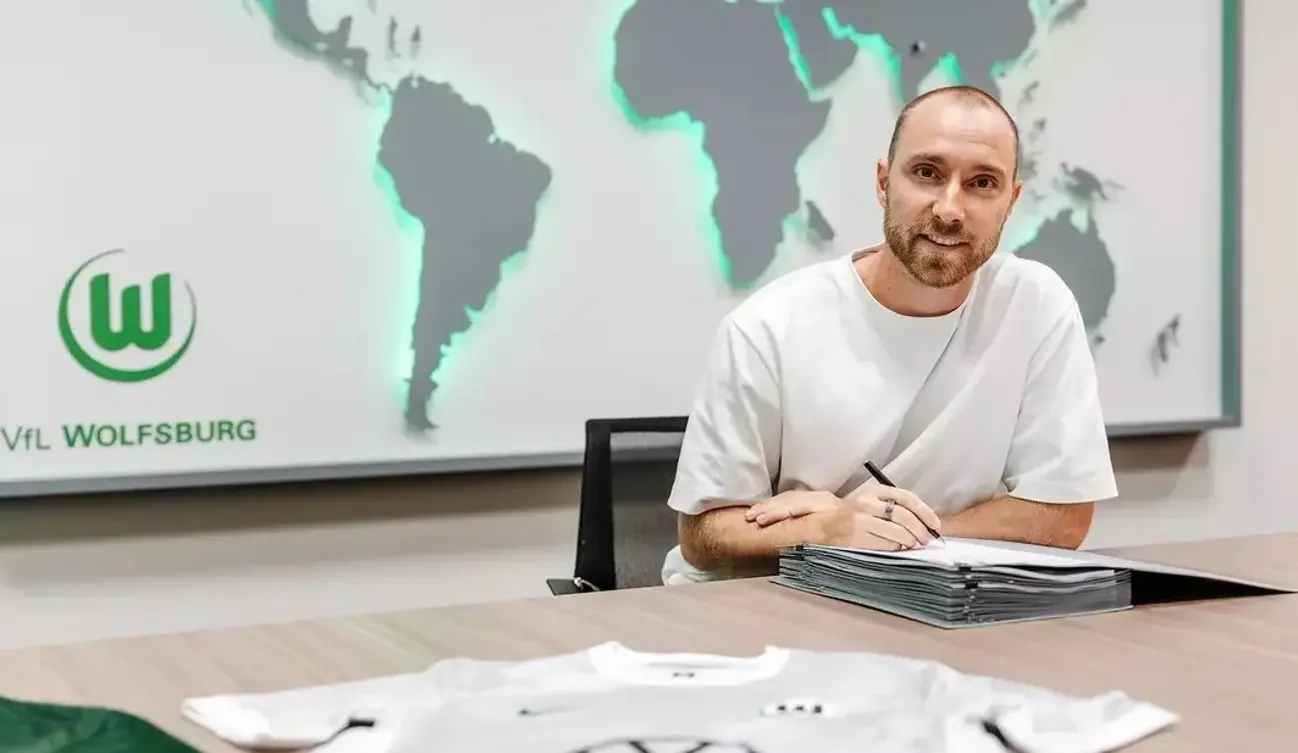 Officielt: Christian Eriksen er Wolfsburg-spiller - her er kontrakten