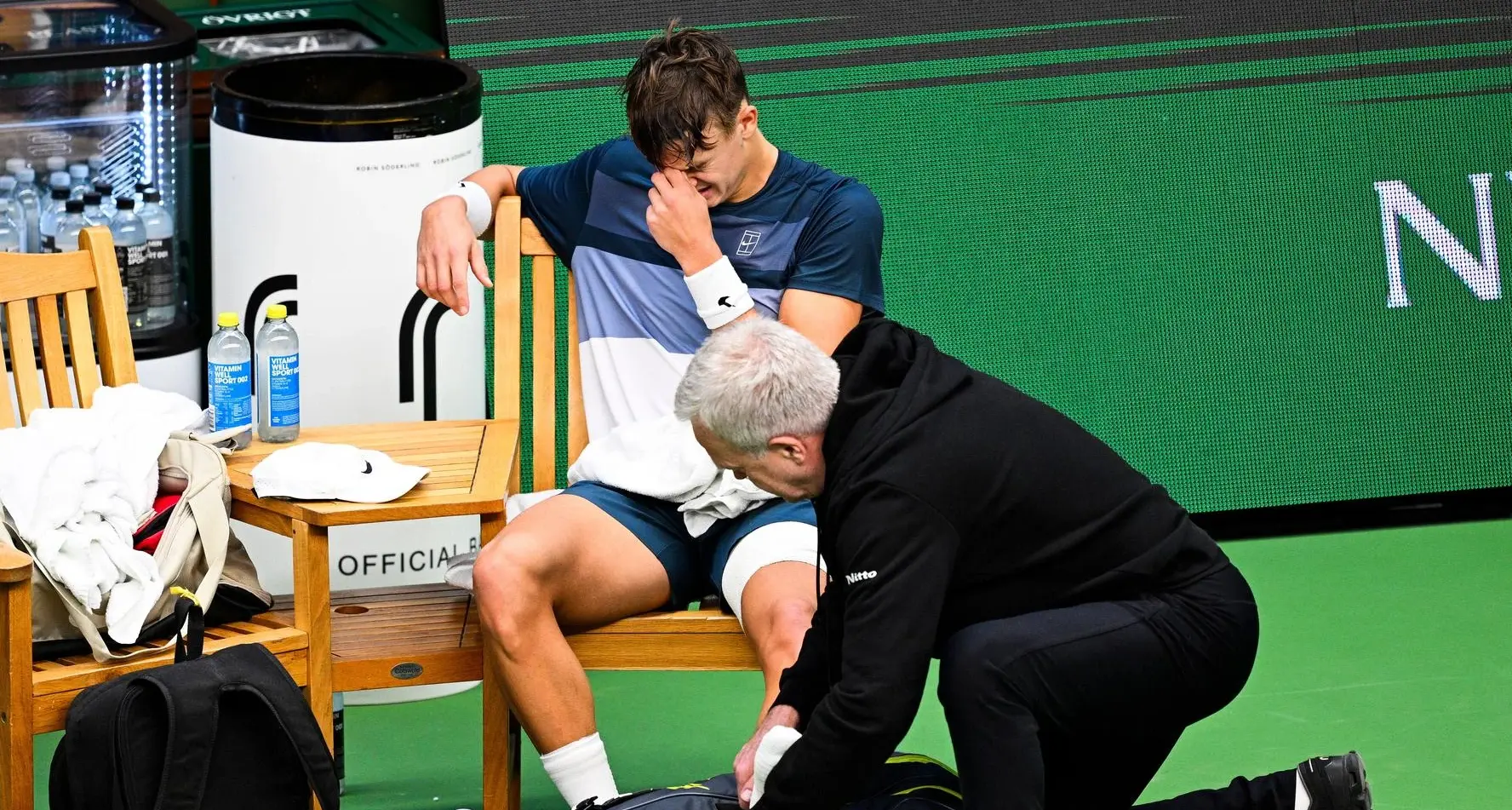 Frygtelig skade til Holger Rune – nu melder stort spørgsmål sig